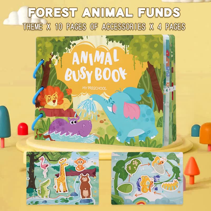 2-Pack Interactive Busy Book Set – Little Infants AU