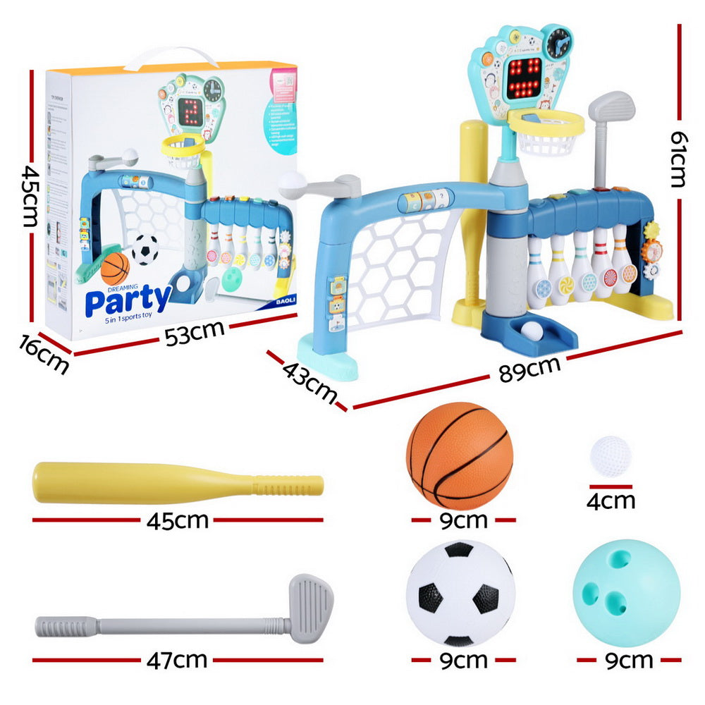 Kids 5 in 1 Sports Toys Set – Little Infants AU