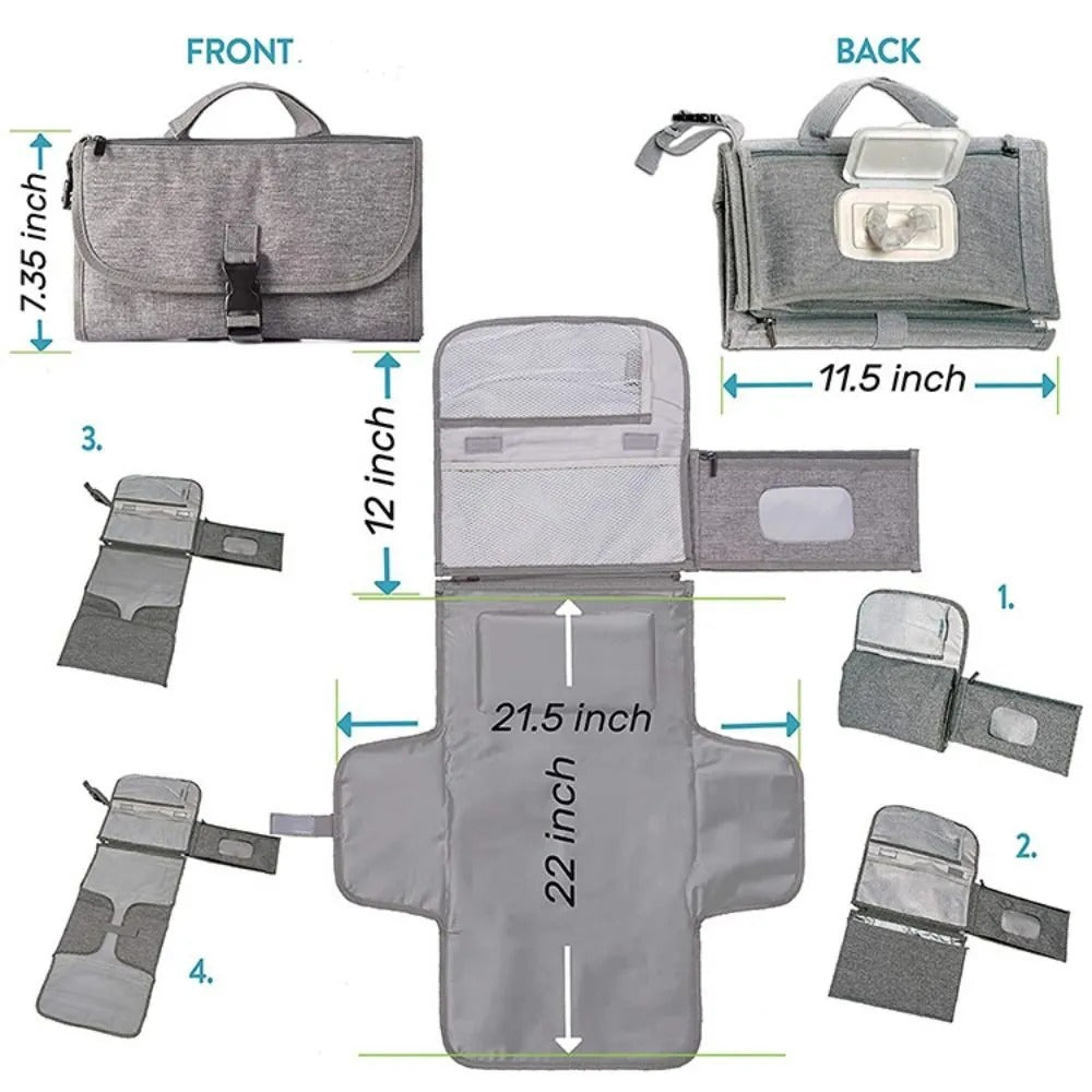Portable Diaper Changing Pad – Little Infants AU