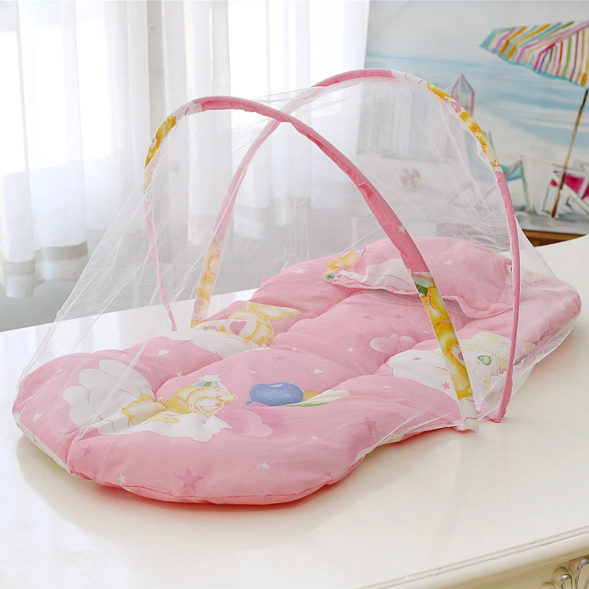 Baby Mosquito Net with Cotton Pillows – Little Infants AU