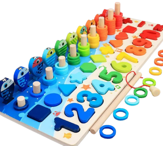 Kids Montessori Educational Wooden Math Toys – Little Infants AU