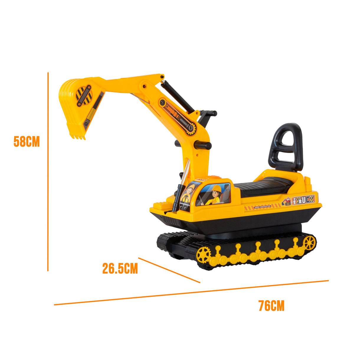 Ride-on Children's Excavator – Little Infants AU