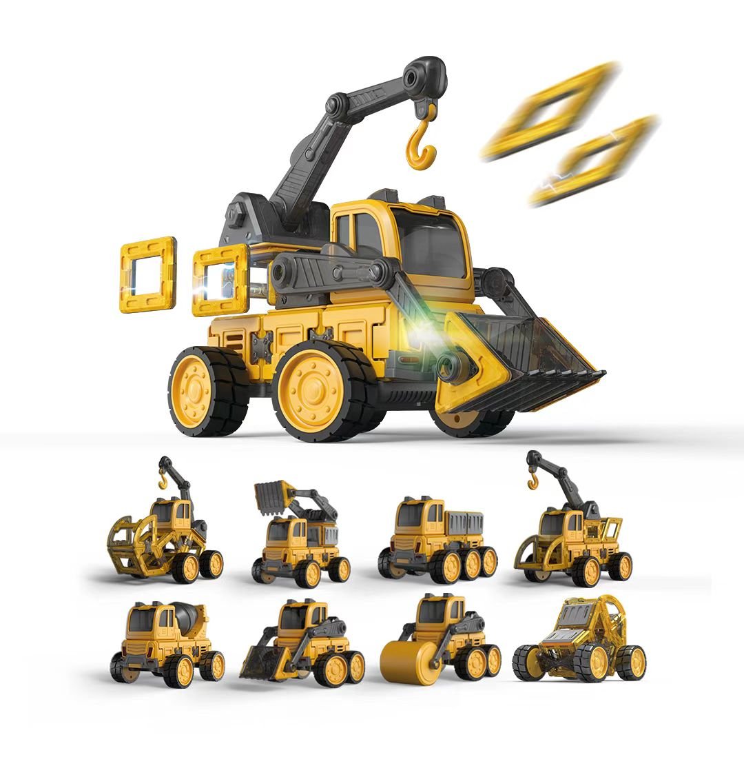 Magnetic Truck DIY Assembly Remote Control – Little Infants AU
