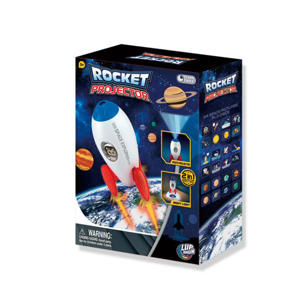 Rocket Projector Night Light Kids STEM Toy – Little Infants AU