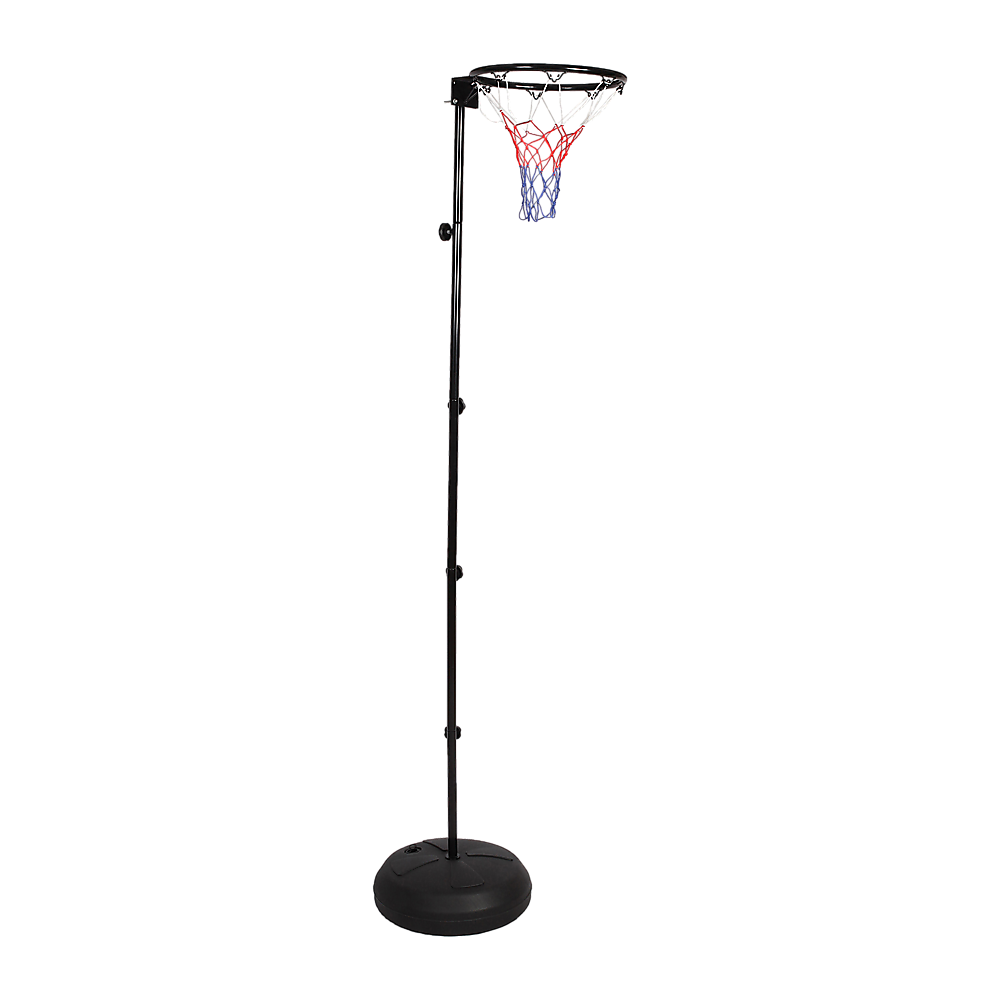 Netball Ring with Stand Portable Pole Height Adjustable – Little Infants AU