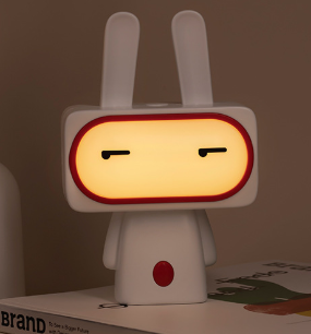 Squinting Cute Bobi Rabbit LED Night Light for Kids – Little Infants AU