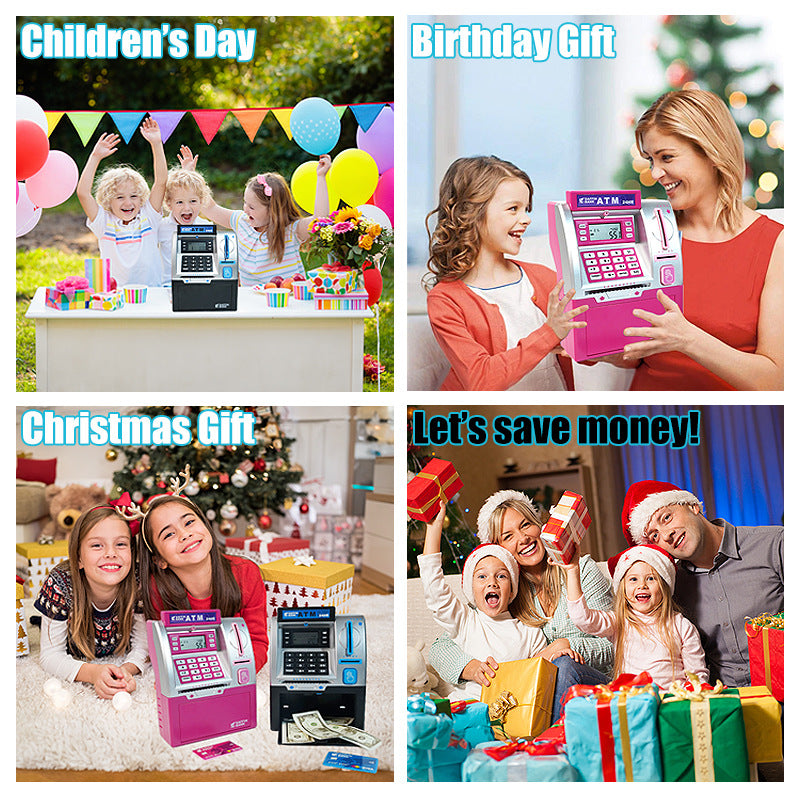 Kids ATM Savings Bank Playset – Little Infants AU