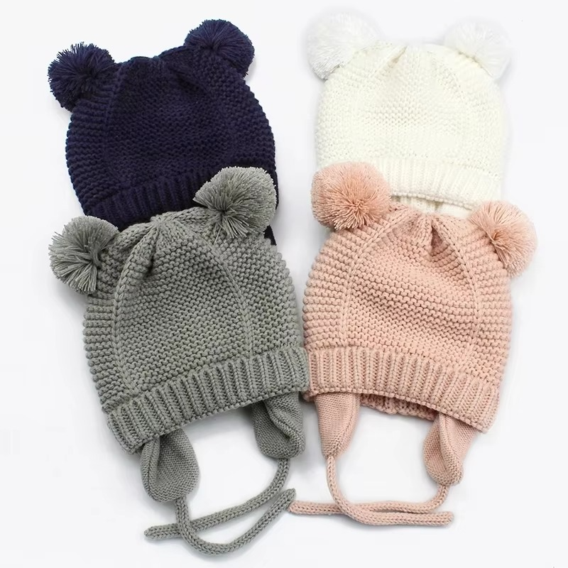 Warm Fleece Knit Cap for Babies – Little Infants AU