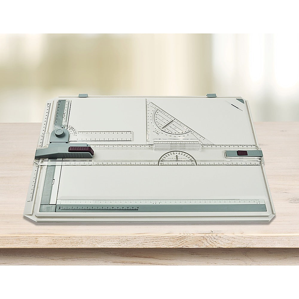 A3 Adjustable Angle Drafting Drawing Board Table Art Parallel Motion ...